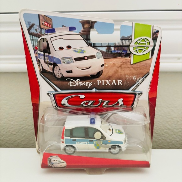 Disney | Toys | Disney Pixar Cars Wgp Alex Carvill Security Die Cast ...